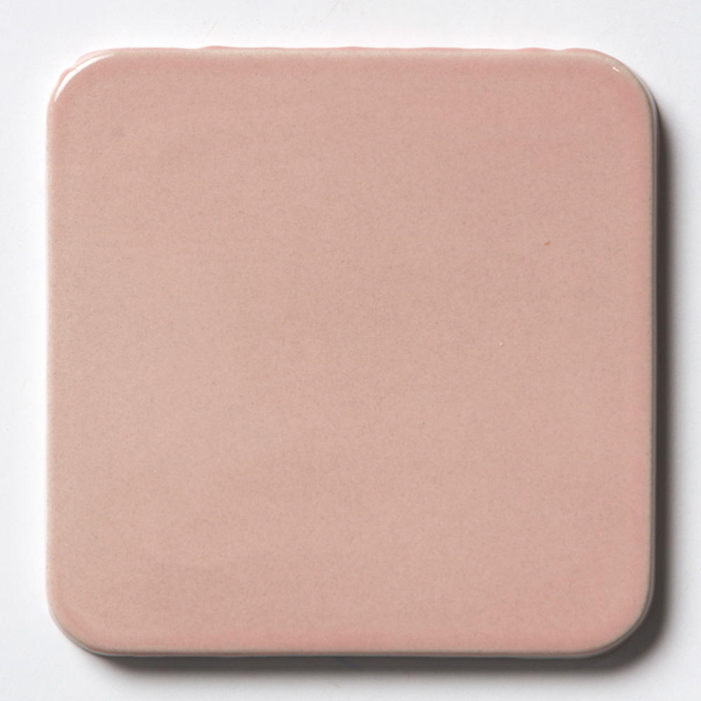 blush Glossy Halo Ceramic Tile 6×6 | MGM Tile