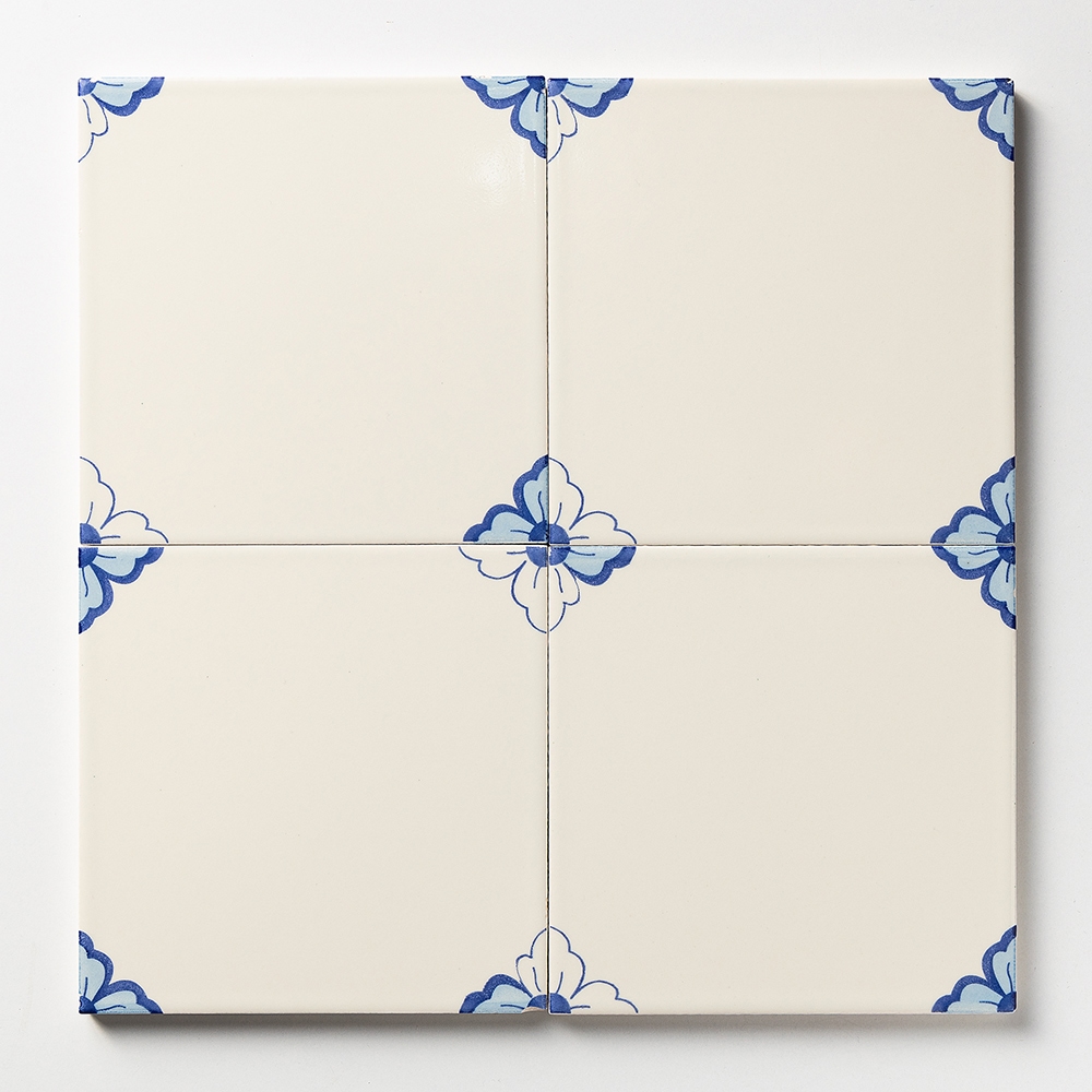 Gelosia Blanc Glazed Ceramic Tile 6×6 | MGM Tile