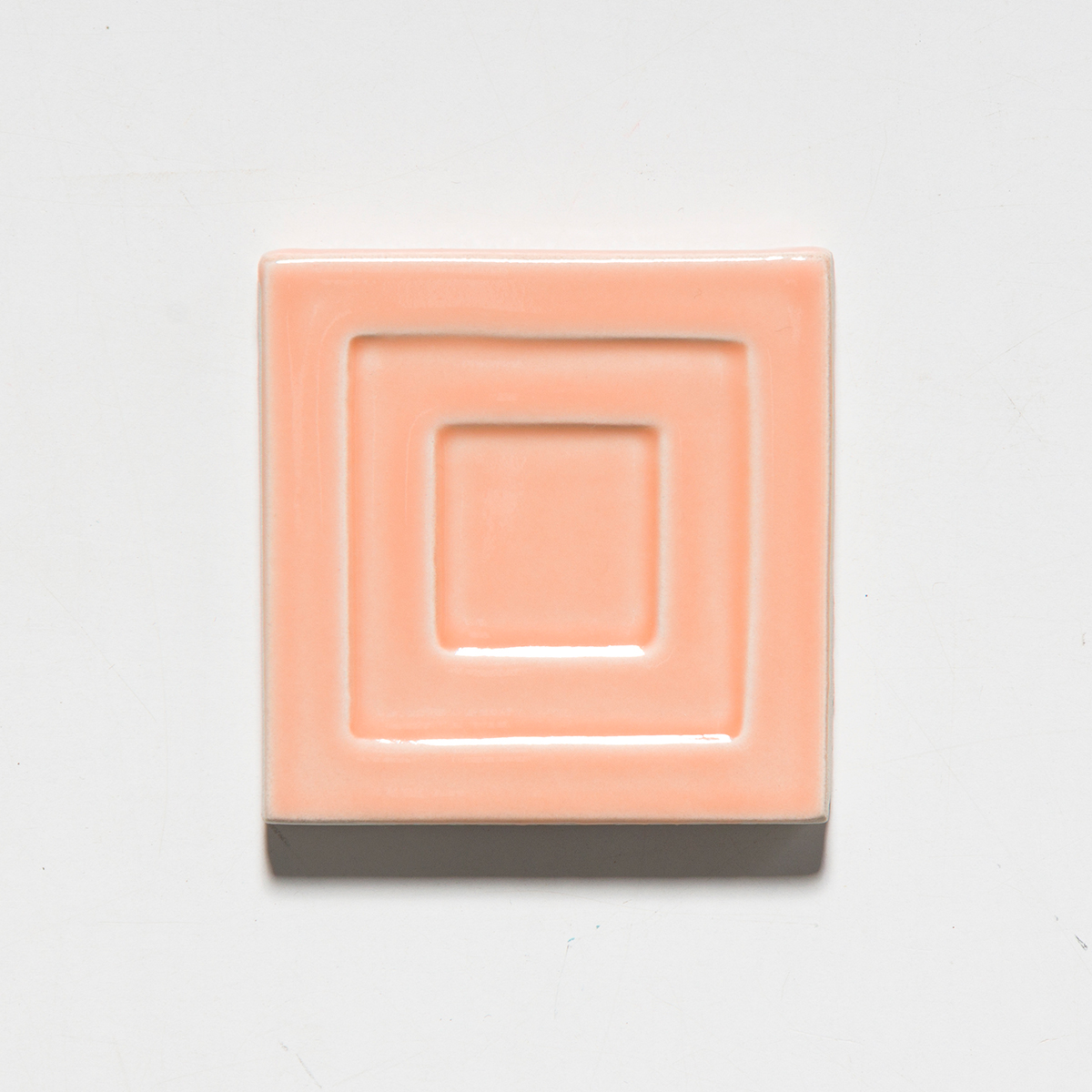 blush Glossy Ceramic Tile 3 5/32x3 5/32 - MGM Tile